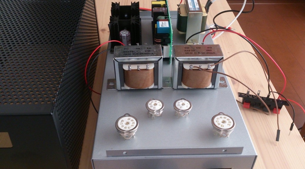 Re Electronics 懸賞品で作る真空管アンプ シャーシ上の部品配置検討 | 趣味関係のメモ帳